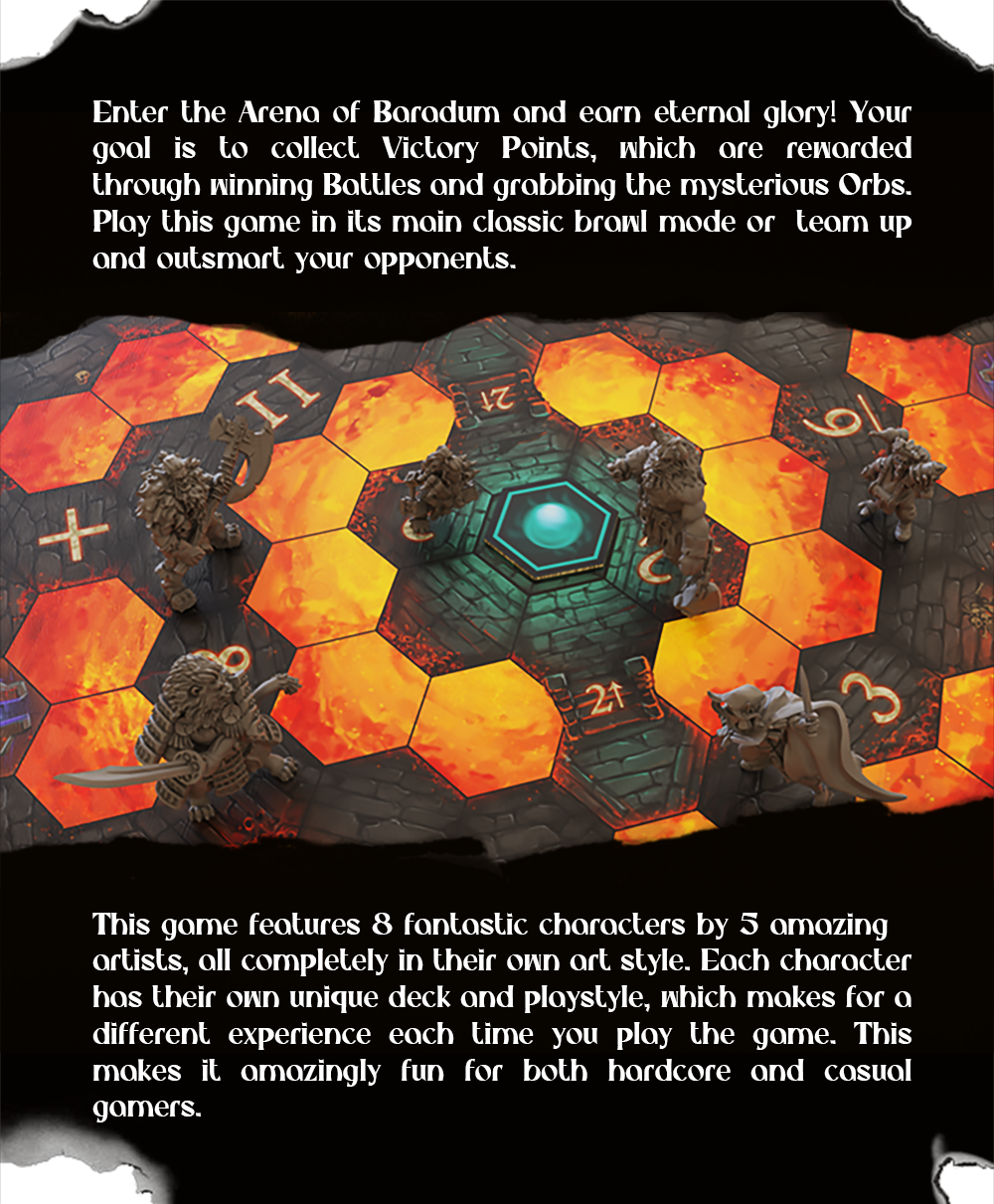 The Arena of Baradum by Horned Toad Games - Gamefound
