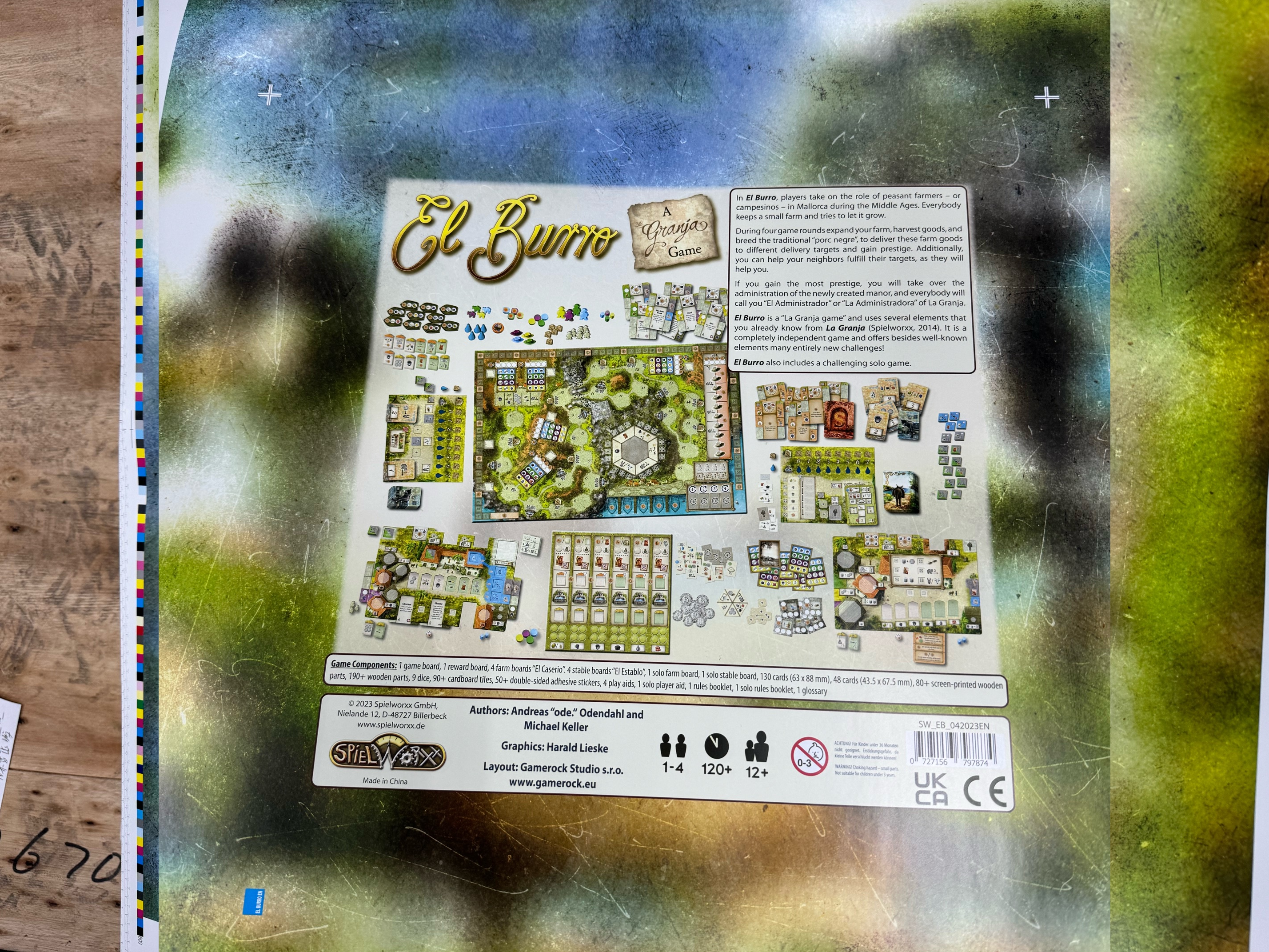 El Burro: A La Granja Game by Spielworxx - In Production / Pledge ...