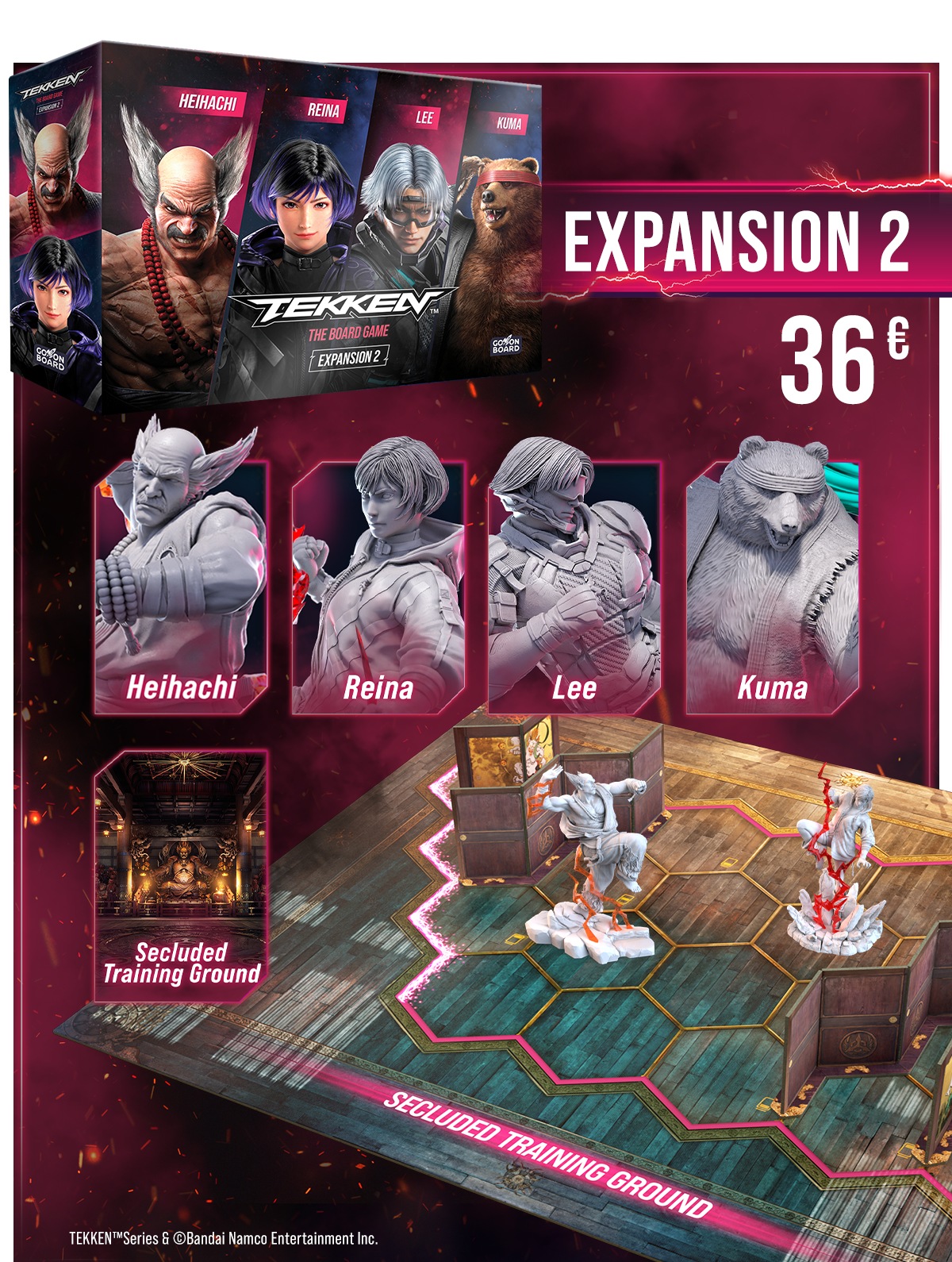 TEKKEN - The Board Game by Go On Board - Only 1 Day Left to Back TEKKEN ...
