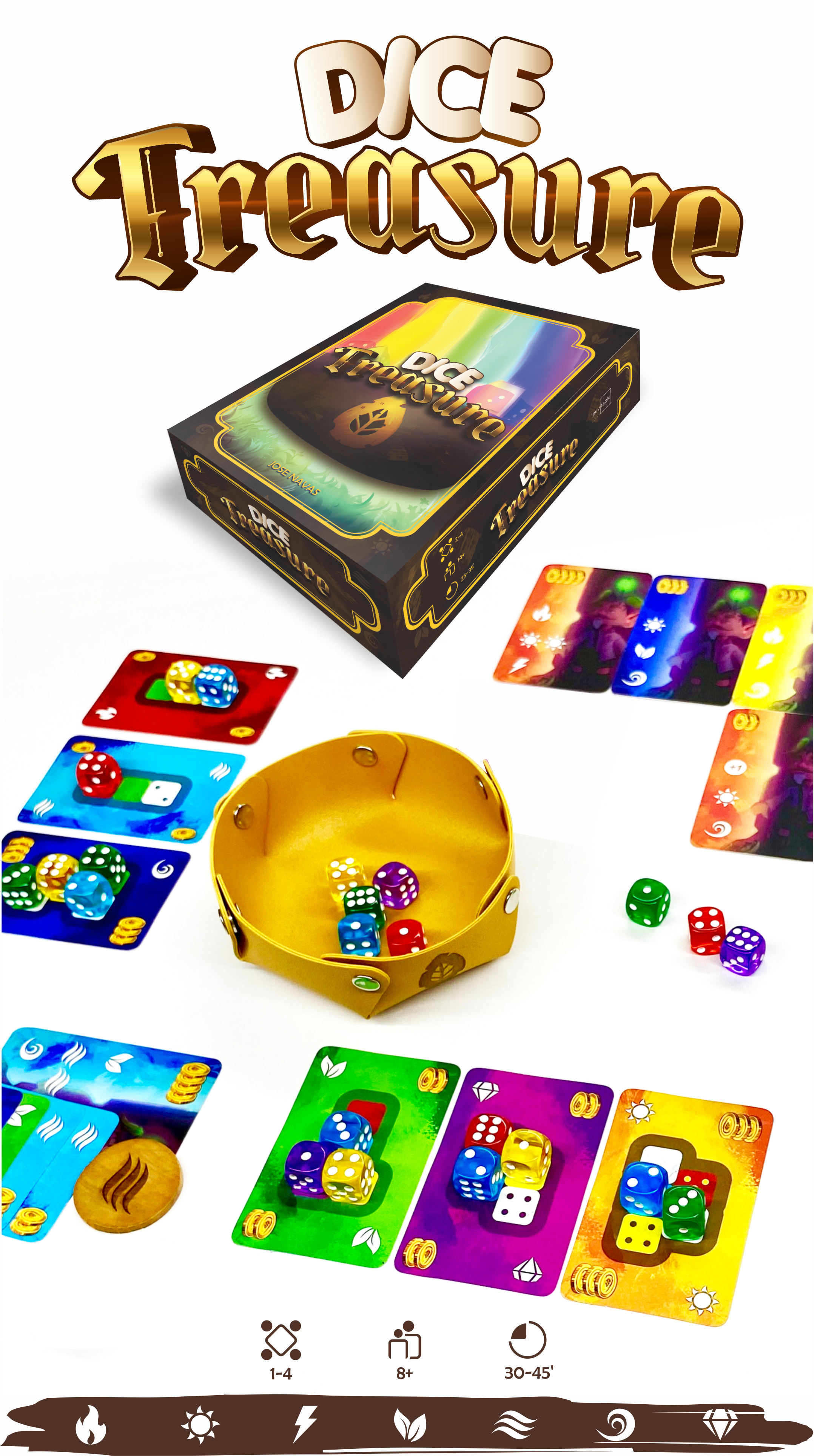 DICE TREASURE by INEVITABLE IDEAS - Gamefound