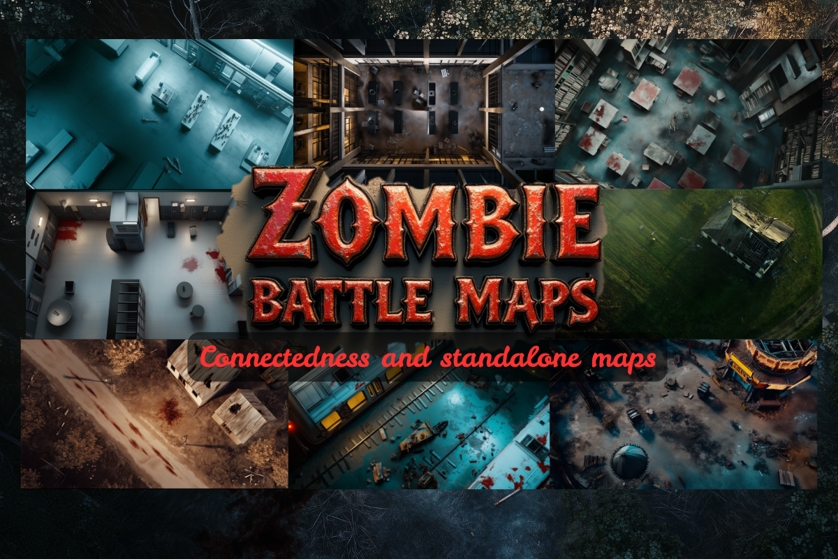 After the Fall: 700 Post-Apocalyptic Battle Maps by Agnesagraphic ...