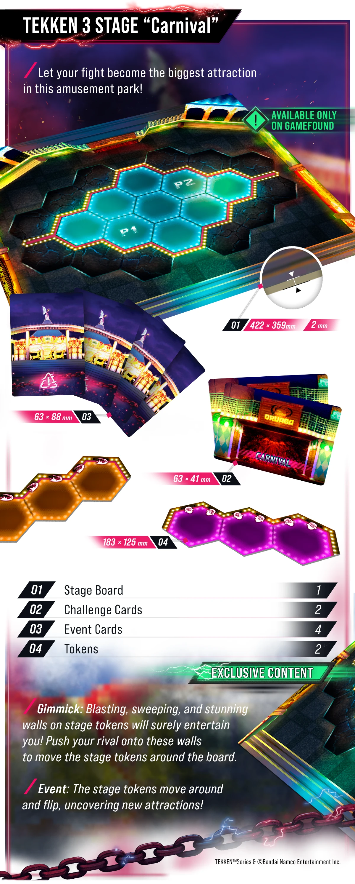 TEKKEN - The Board Game by Go On Board - Gamefound