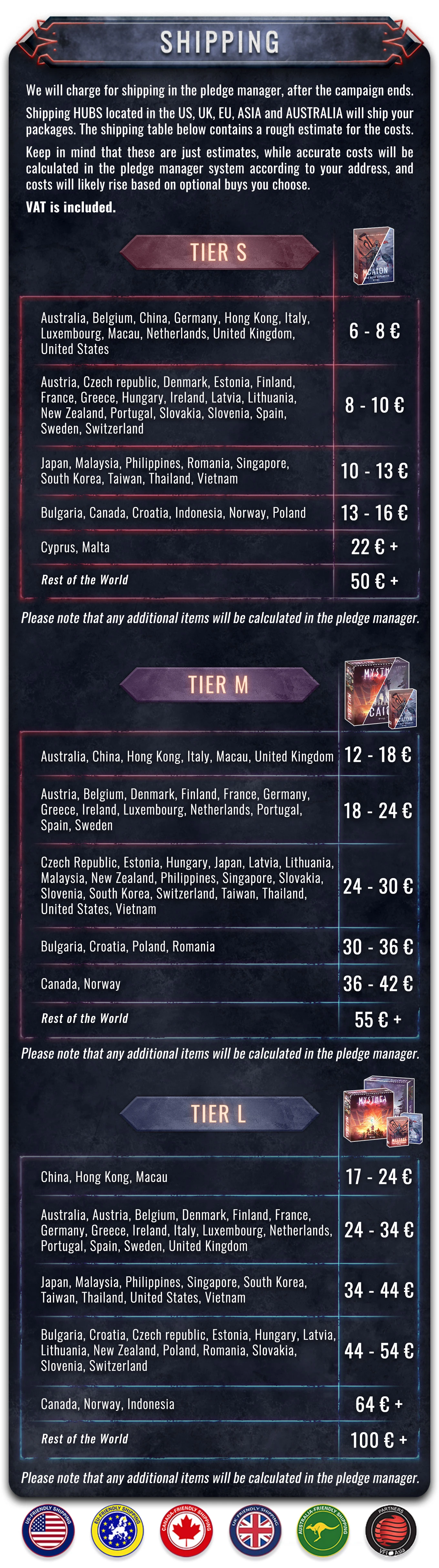 Mysthea and Icaion Solo Expansions by Tabula Games - Gamefound