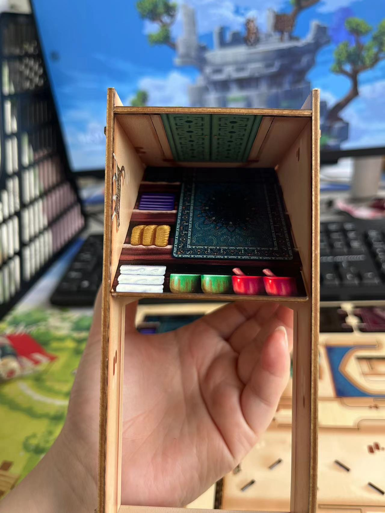 Tabriz by Crafty Games - Tabriz: Meeples, Materials, and Dice, Oh My ...