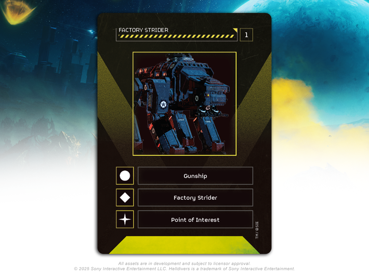HELLDIVERS 2: The Board Game by Steamforged Games - The Factory Strider ...