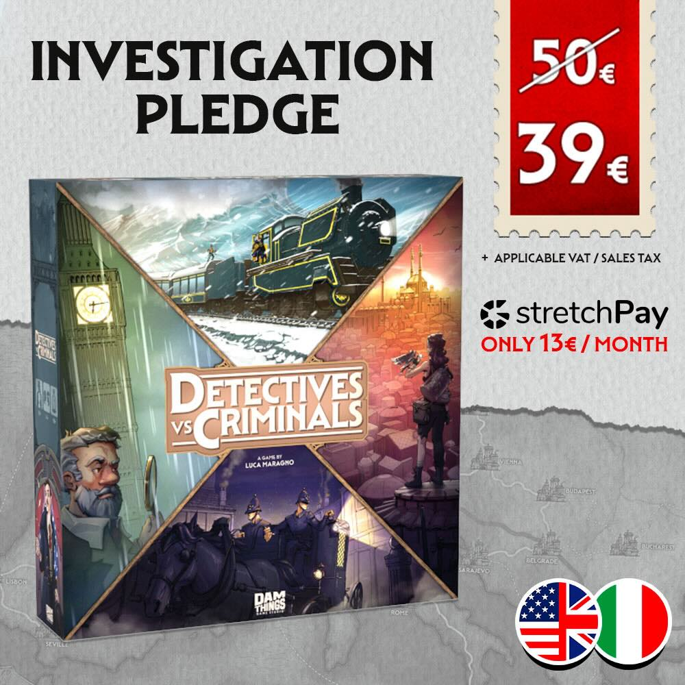 Detectives Vs Criminals by Dam Things - A Look at the Pledge Rewards ...