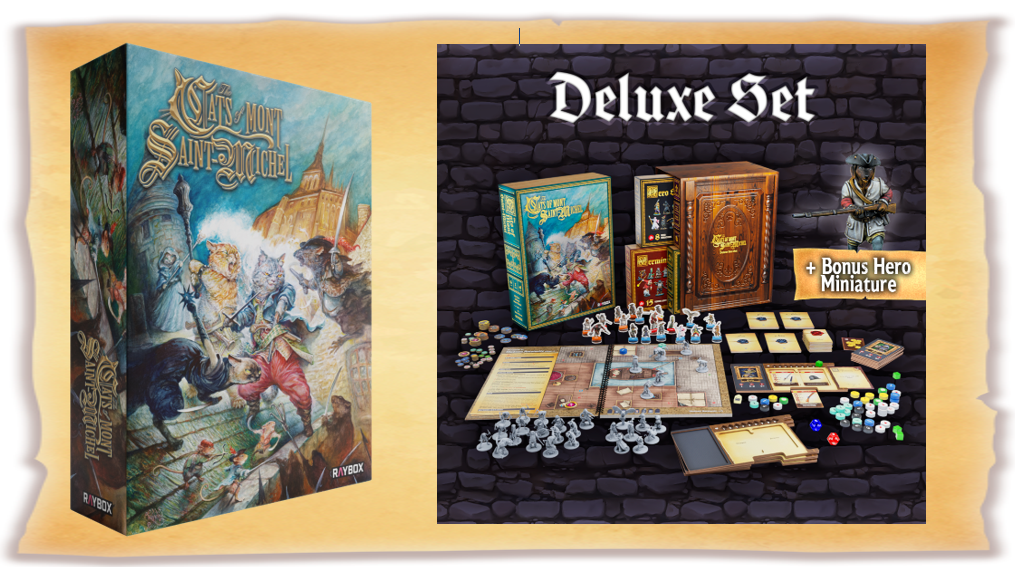The Cats of Mont Saint Michel by Raybox Games - Pledge Manager Now Open ...