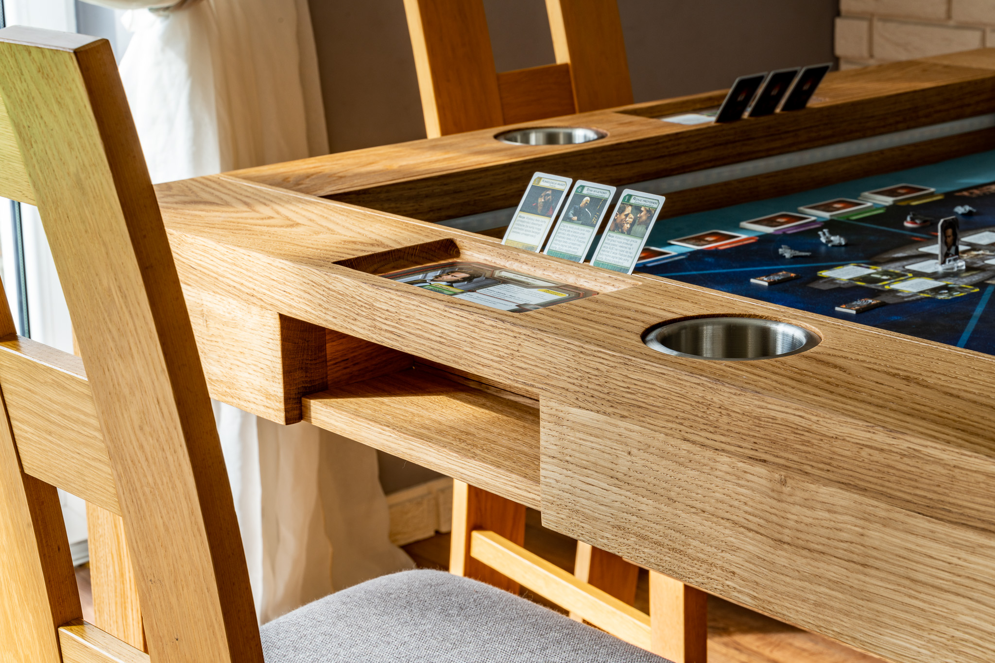 The Adventure - Board game table by Wooden Castle by Wooden-Castle ...