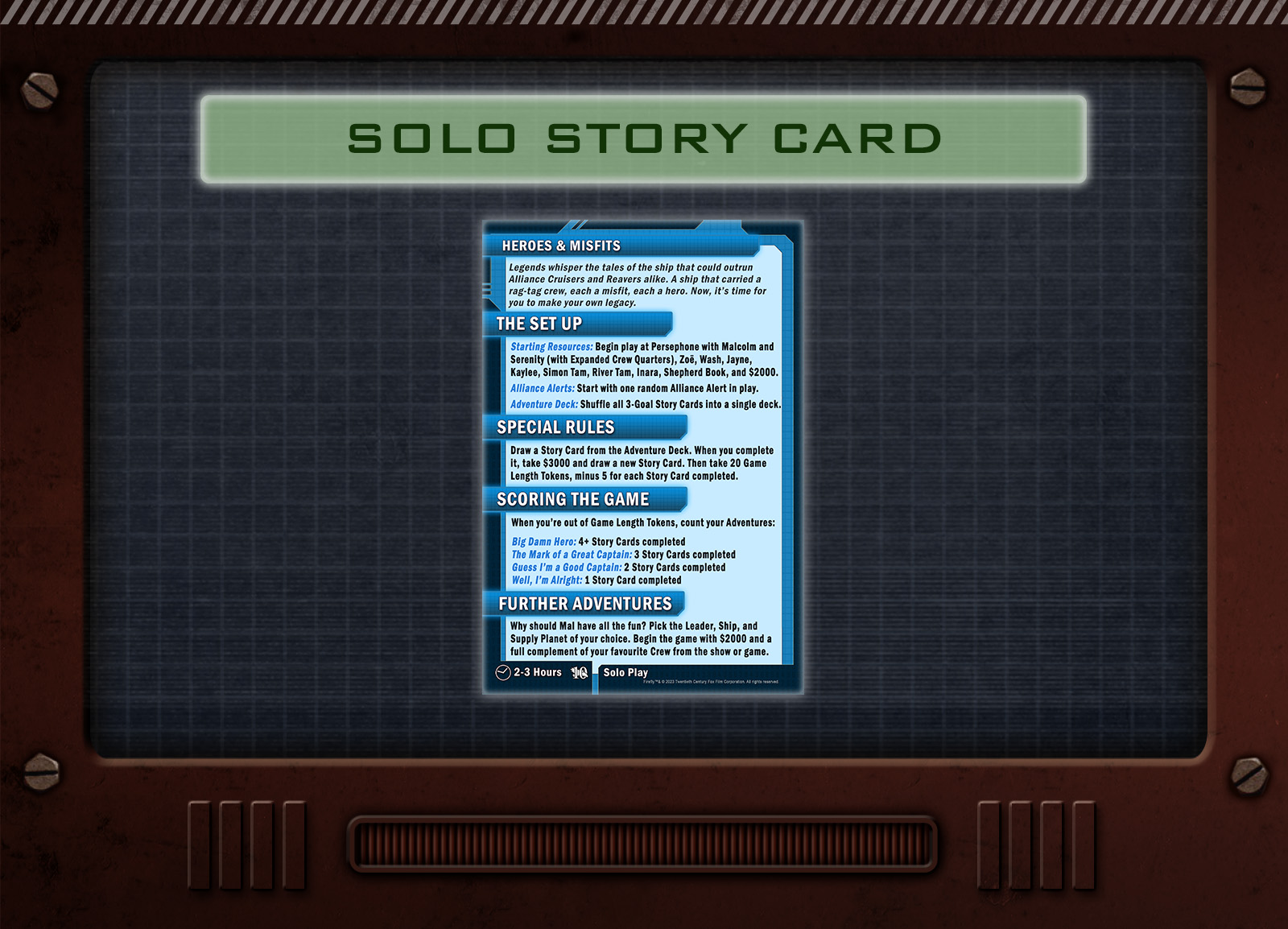 Firefly: The Game - 10th Anniversary Collector's Edition by GF9 ...