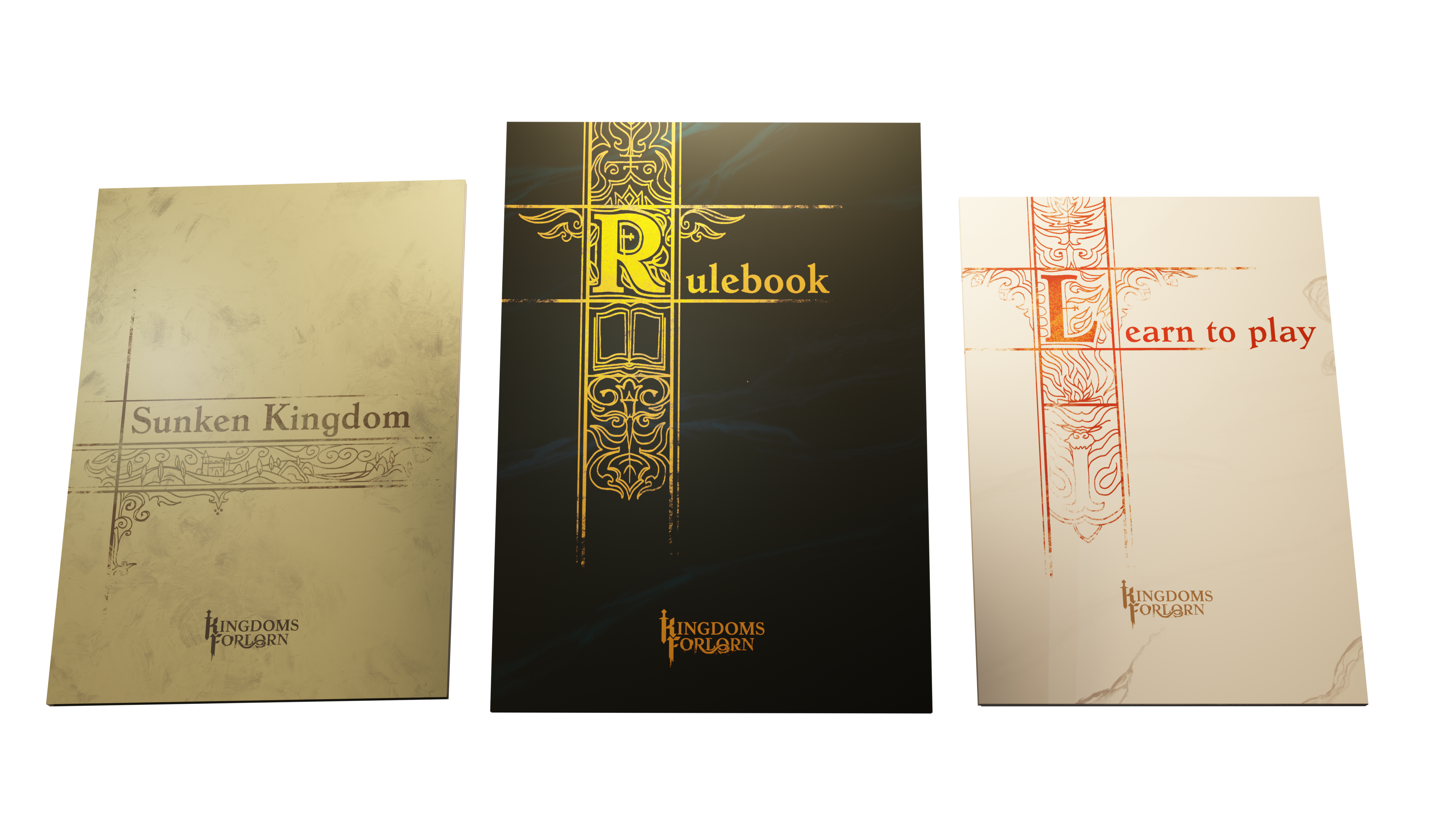 Kingdoms Forlorn: Dragons, Devils and Kings by Into the Unknown Studio ...