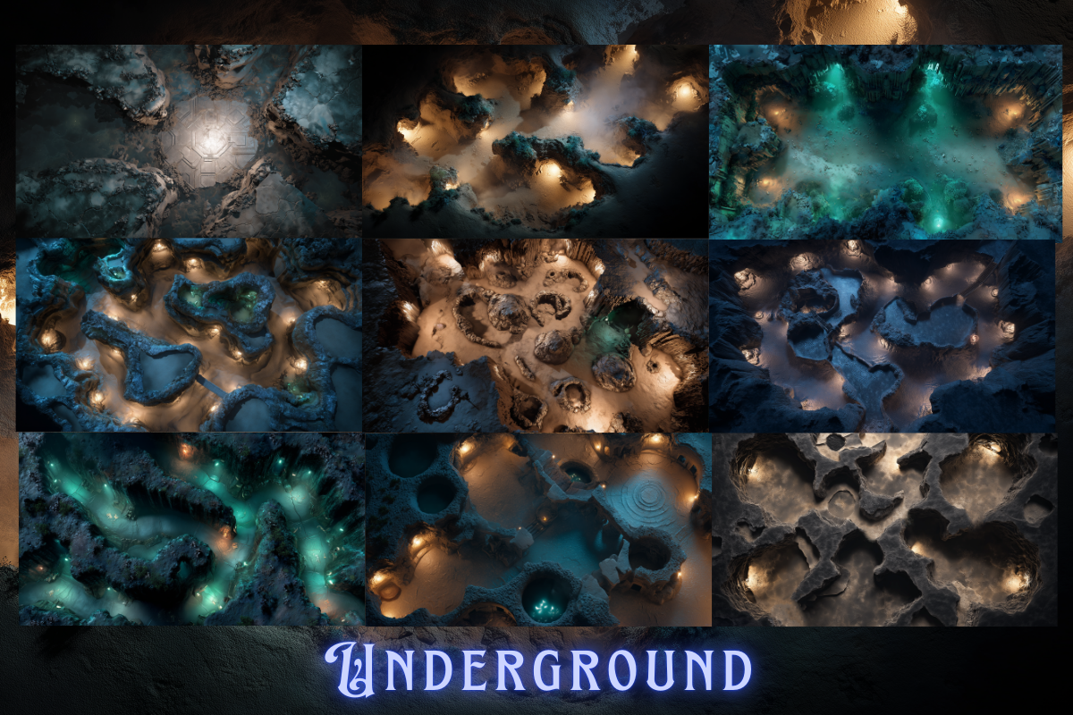 1100+ Sci-fi Battlemaps for TTRPG and VTT by Agnesagraphic - Gamefound