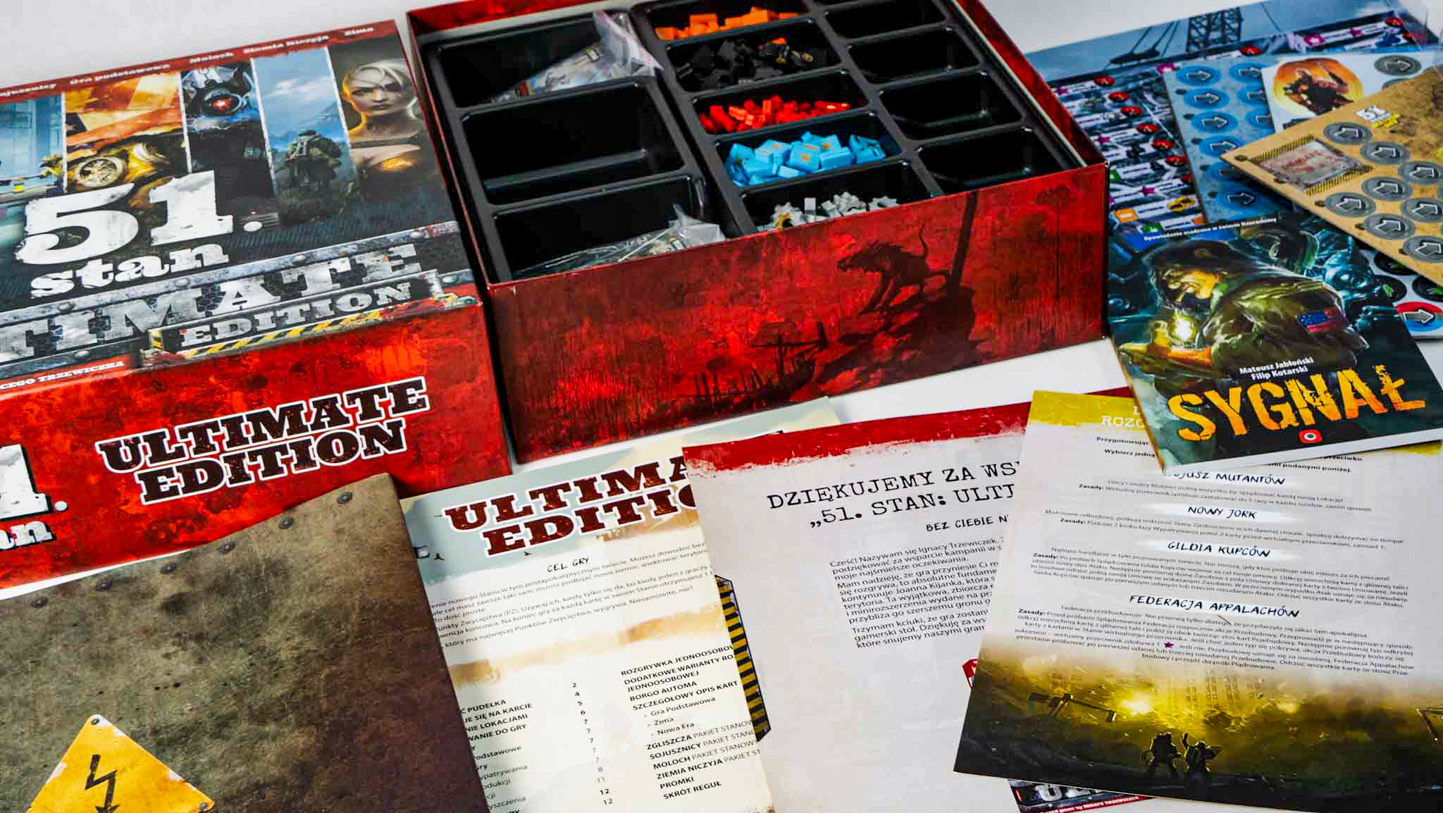 51st State: Ultimate Edition by Portal Games - Final product sample and ...