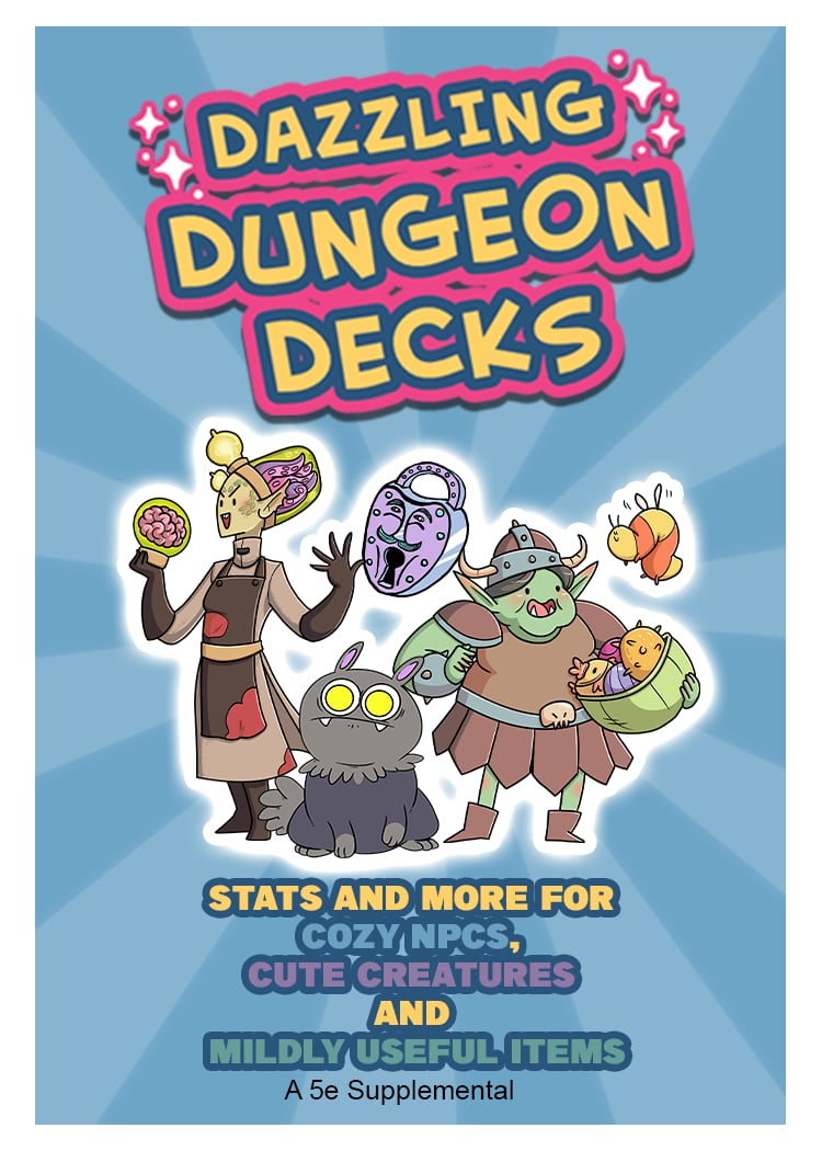 Dazzling Dungeon Decks by Jason Anarchy - Gamefound