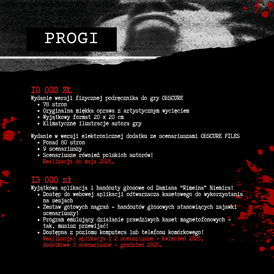 Obscure by Imaginarium RPG - Gamefound