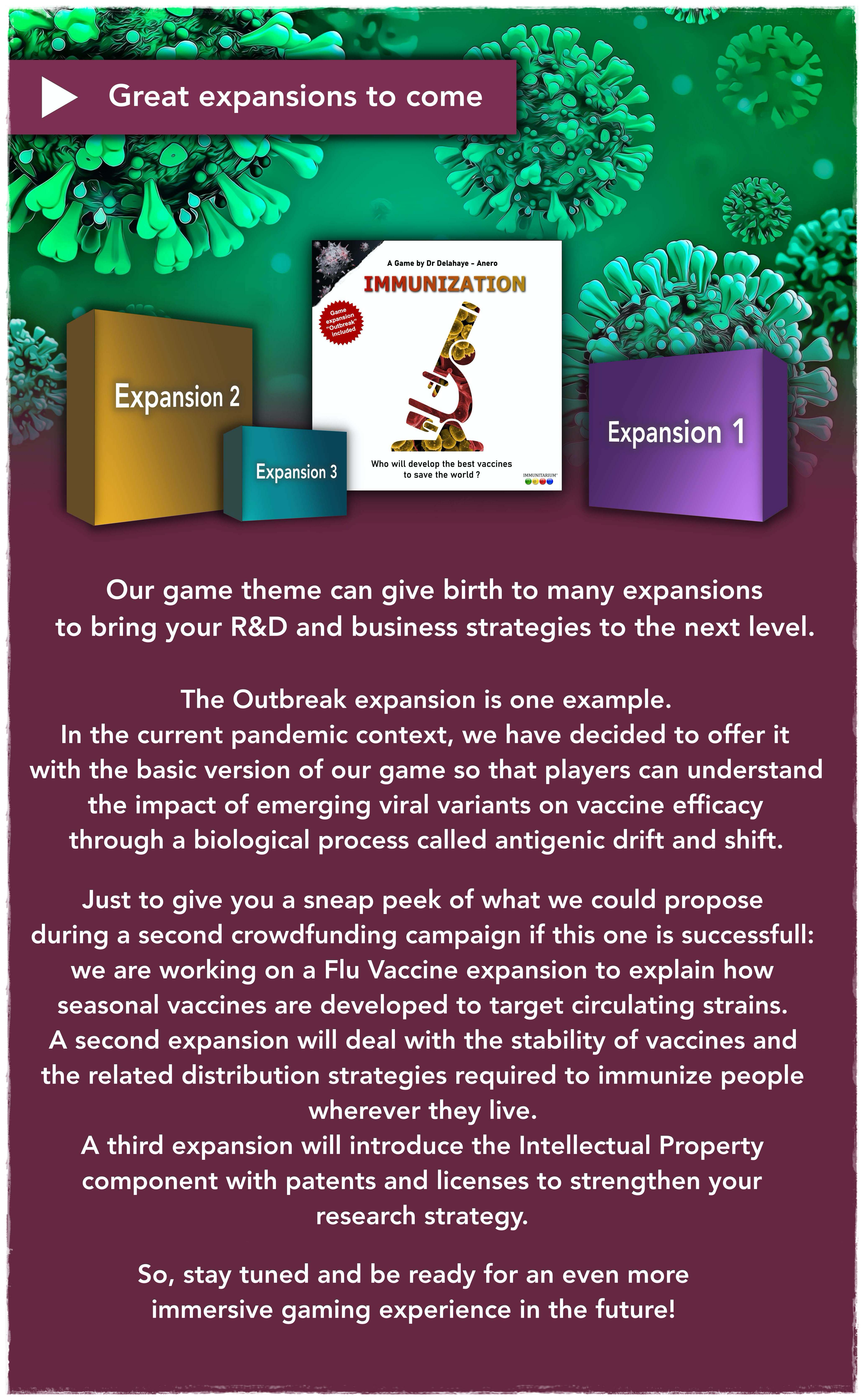 IMMUNIZATION The Game by IMMUNITARIUM - Gamefound