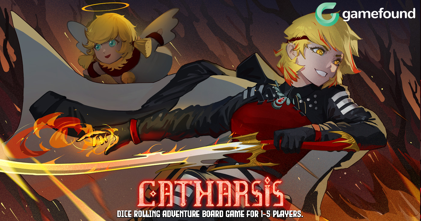 Catharsis: Second Edition - Dice Rolling Adventure Board Game by Cyber ...