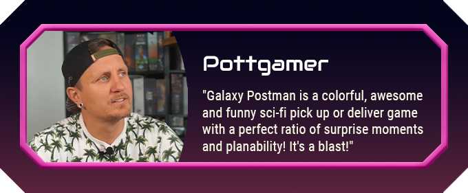 Galaxy Postman - A Space Adventure by Hodari Spiele - Gamefound