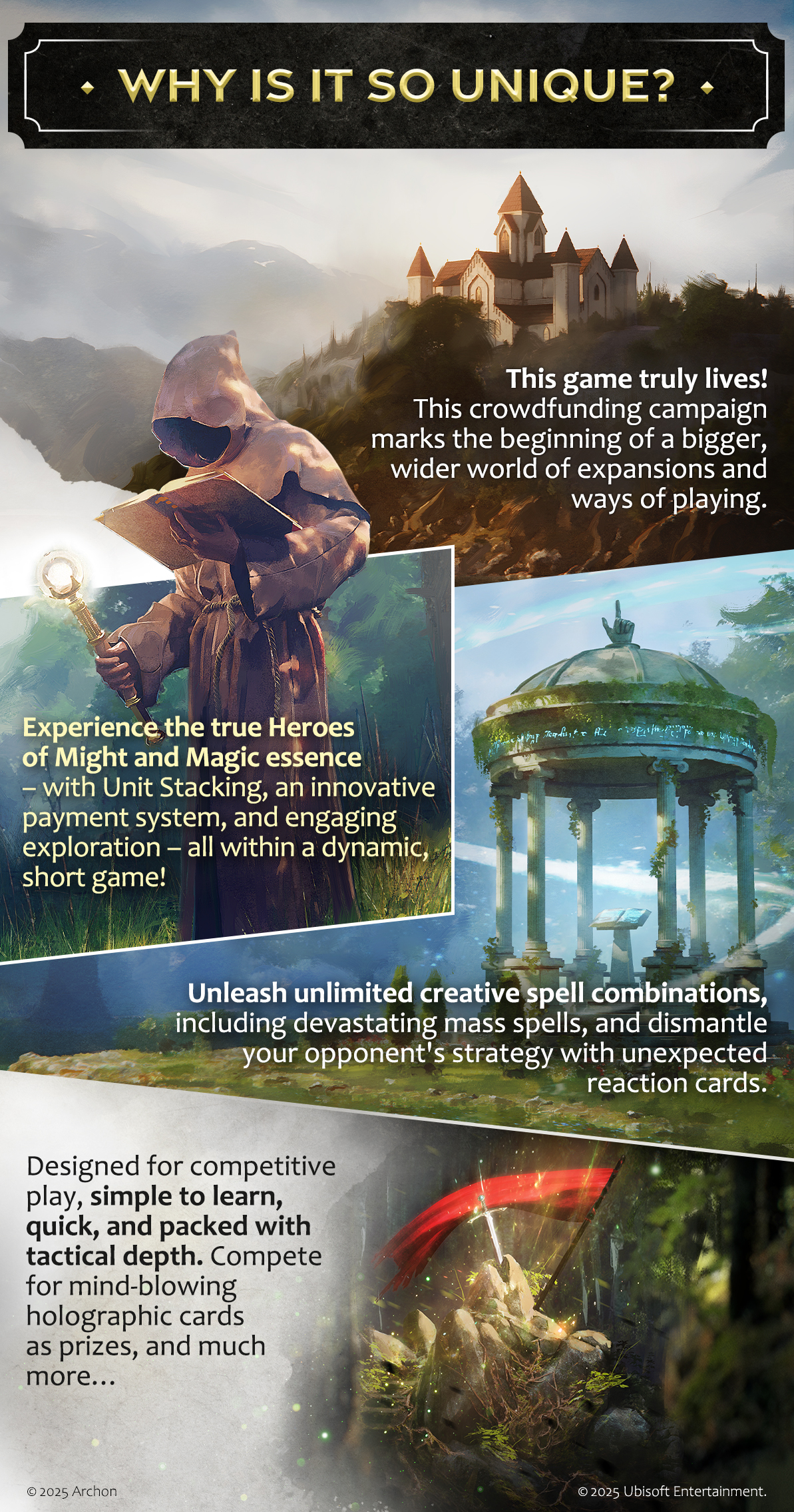 Heroes of Might & Magic: The Card Game by Archon Studio - Gamefound