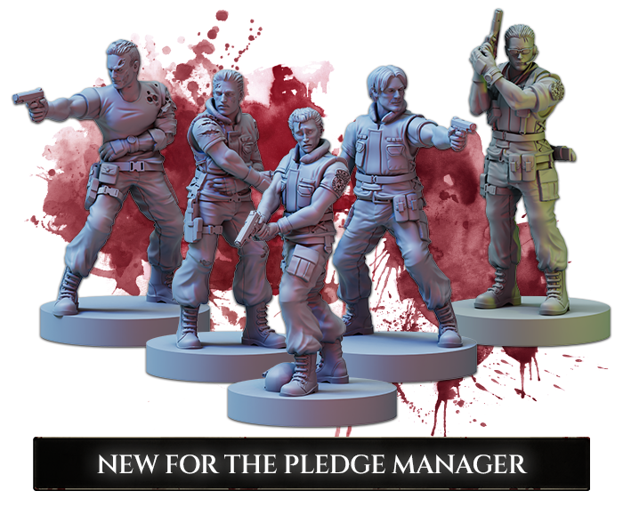 Resident Evil : The Board Game by Steamforged Games - The Fallen Five ...