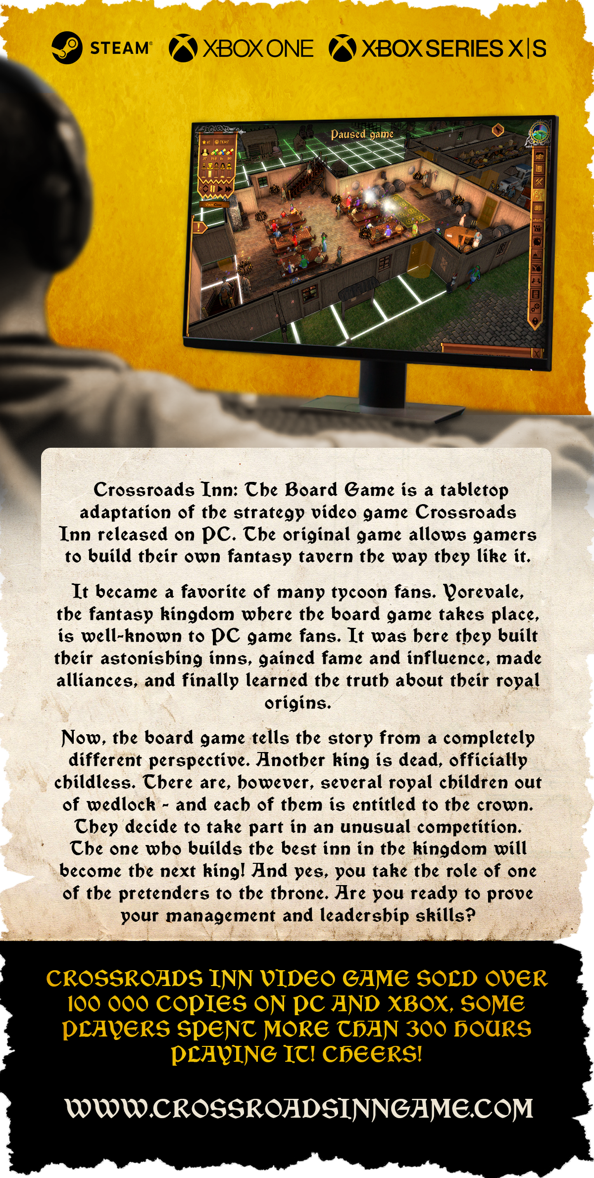 Crossroads Inn: The Board Game by Klabater S.A. - Gamefound