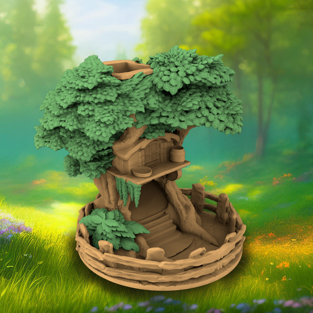 Fairytale by Smartup Games - The Tree House Dice Tower - Follower Gift ...