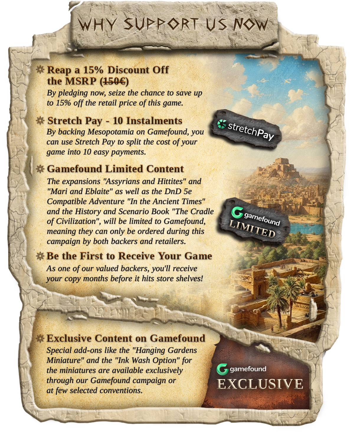 Mesopotamia by Meeple Pug - Gamefound