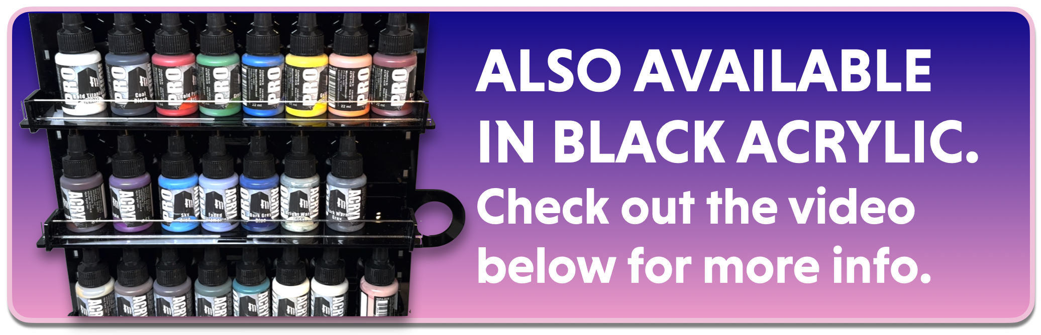 MIXRACK Modular Paint Storage and Hobby Workstation by Grim Rabbit ...