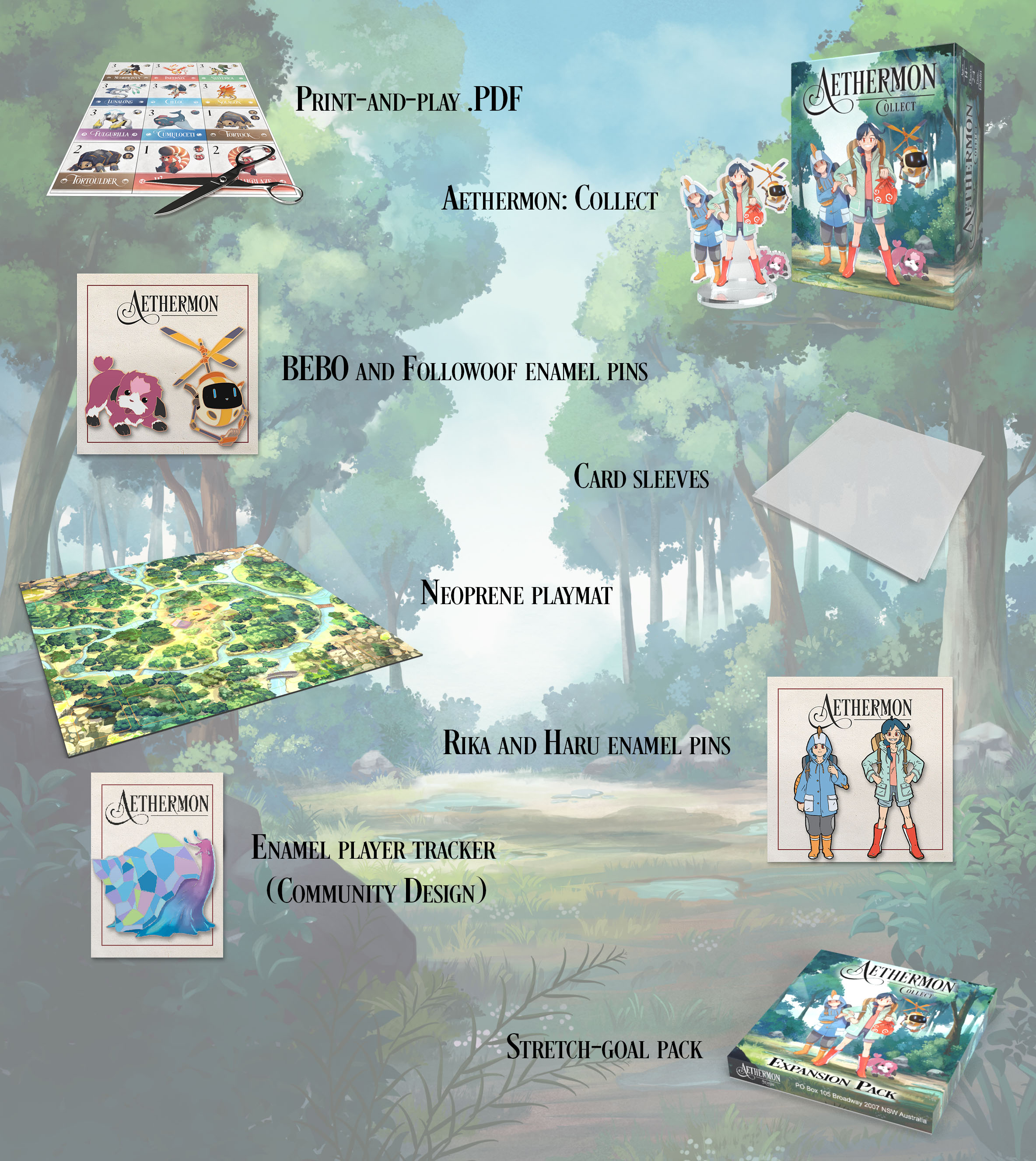 Aethermon: Collect by Aethermon Studios - Gamefound