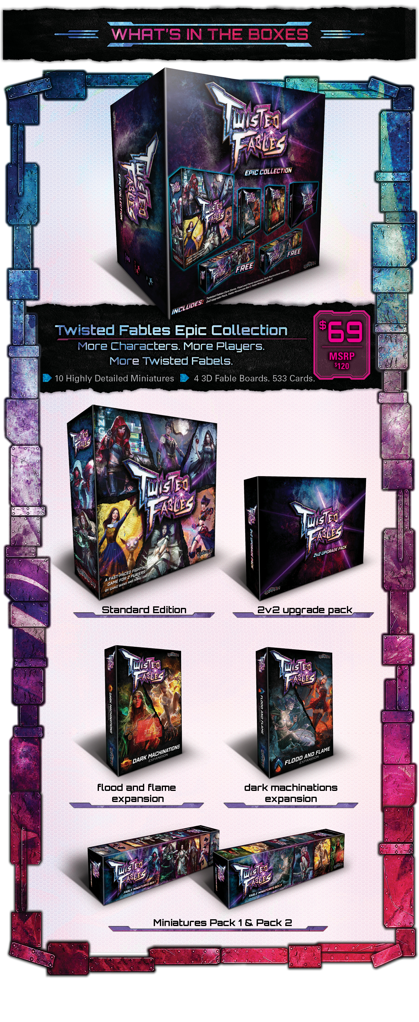 Twisted Fables Epic Collection by Diemension Games - Twisted Fables ...