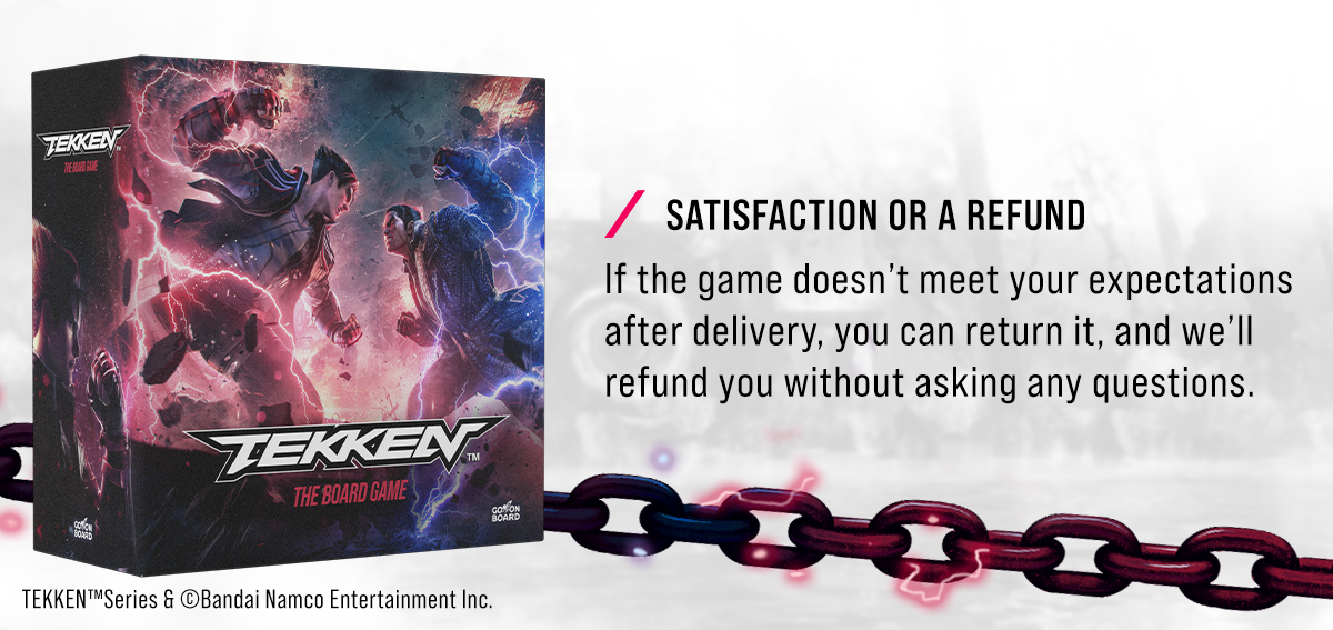 TEKKEN - The Board Game by Go On Board - Gamefound