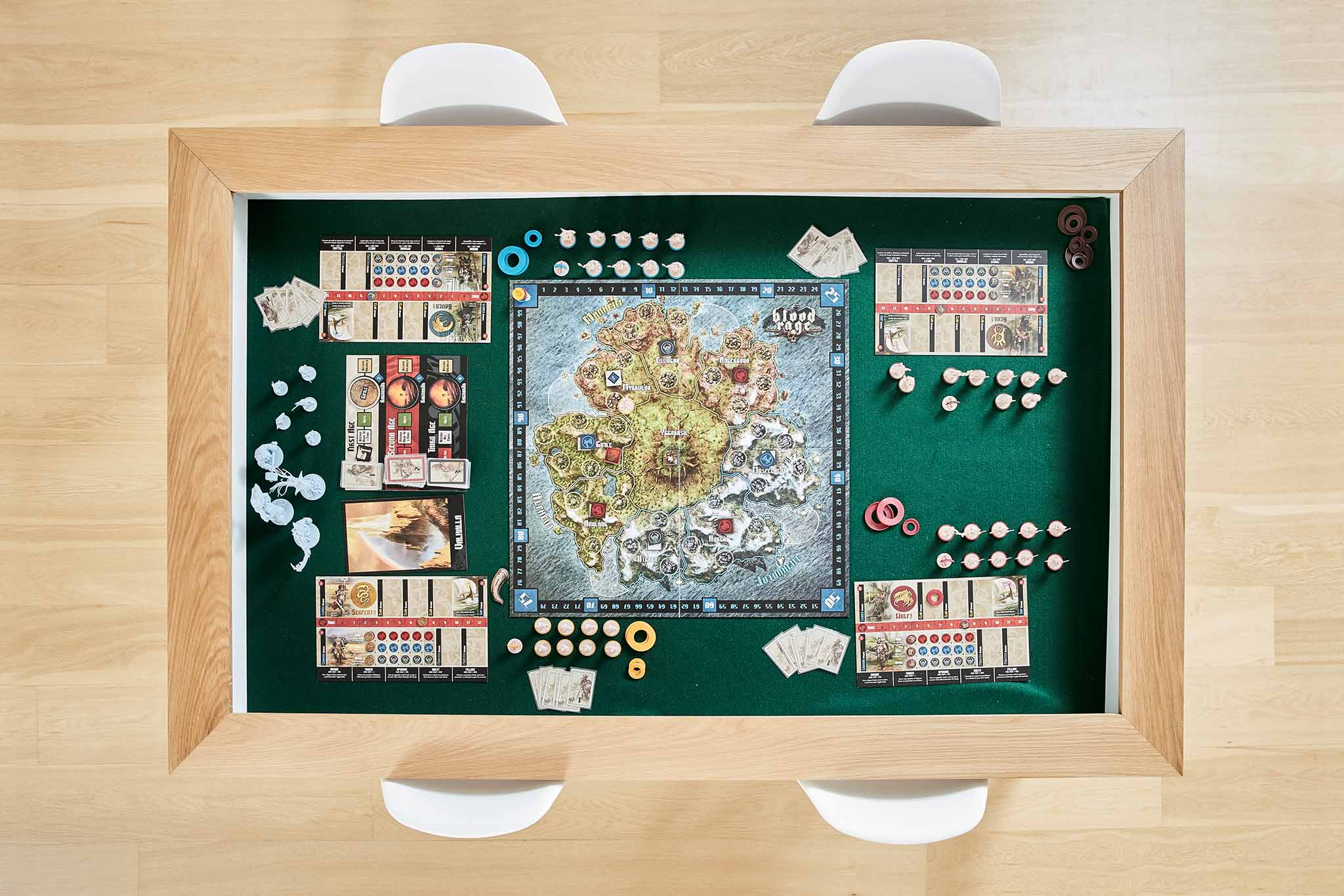 ava - the waterproof board game table by kvasir.studio - Gamefound
