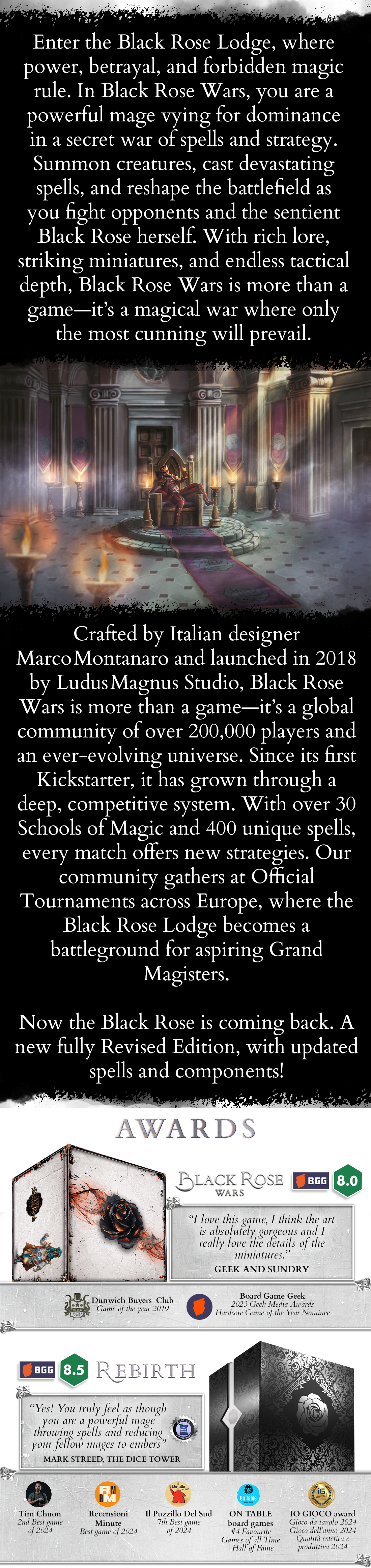 Black Rose Wars - Revised Edition by Ludus Magnus Studio - Gamefound