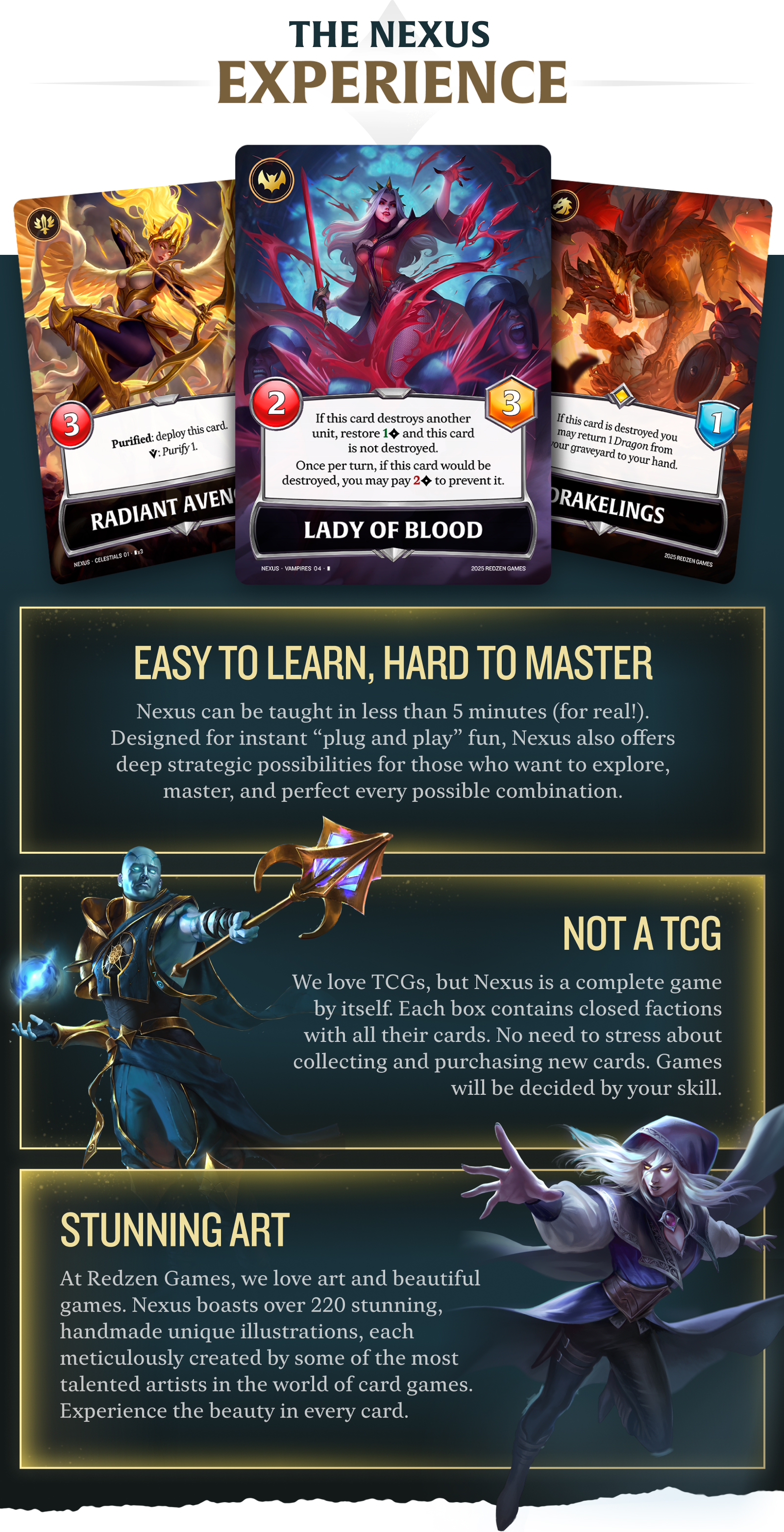 Nexus Card Game by Redzen Games - Gamefound