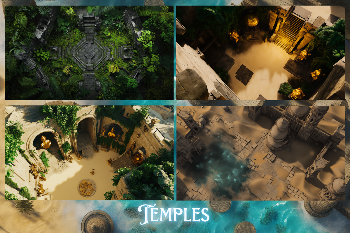 Digital Battle Maps , 9,700 RPG Battlemaps, Tabletop & VTT Maps for ...