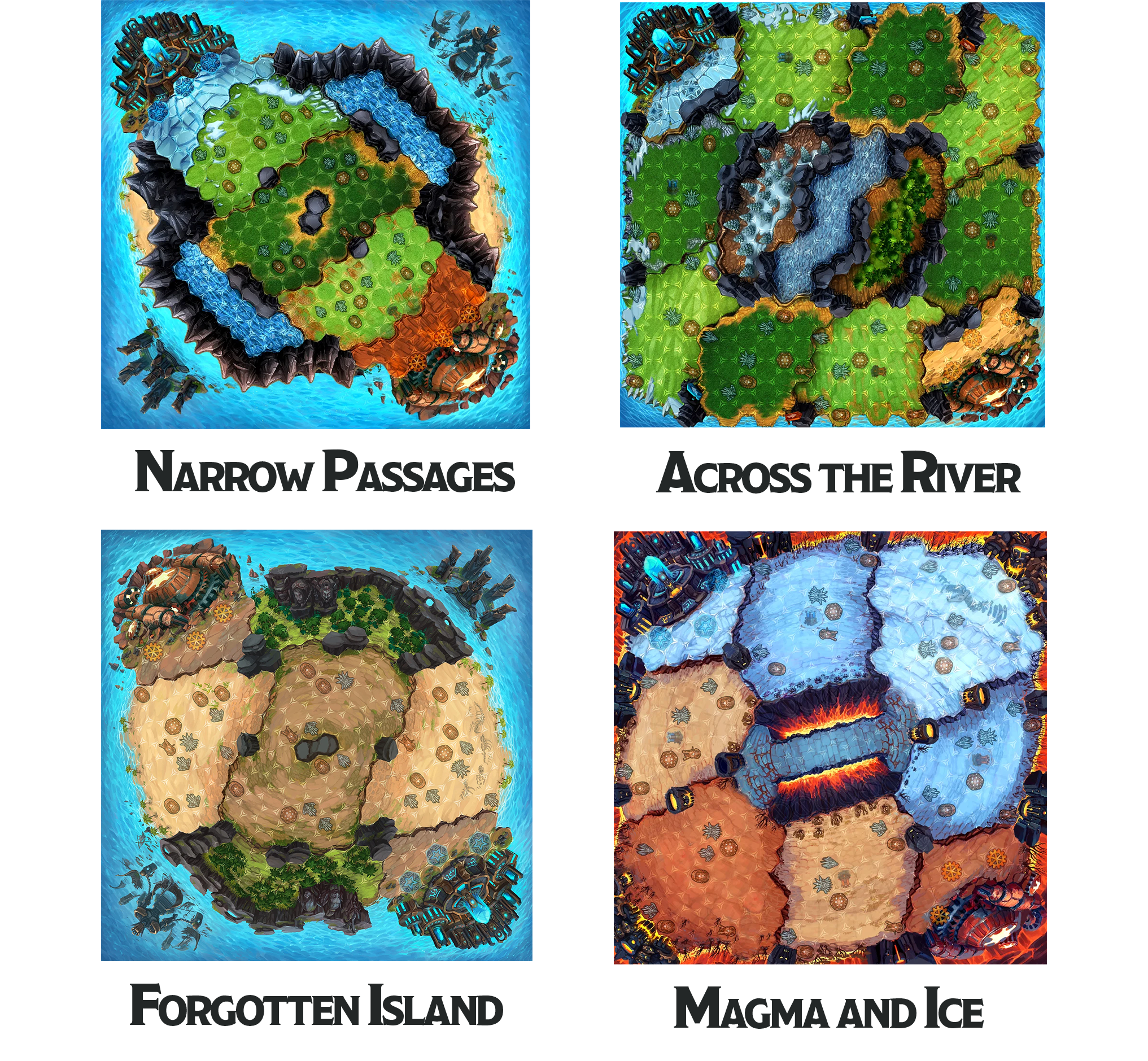 Guards of Atlantis II: Tabletop MOBA by Wolffdesigna - Day one. We are ...