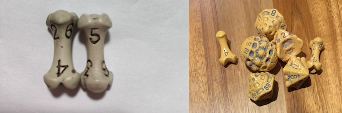 Skull & Bone Dice Set by LYNX - Gamefound