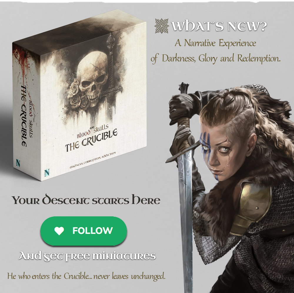 BLOOD AND SKULLS: THE CRUCIBLE by Nocturna - Gamefound