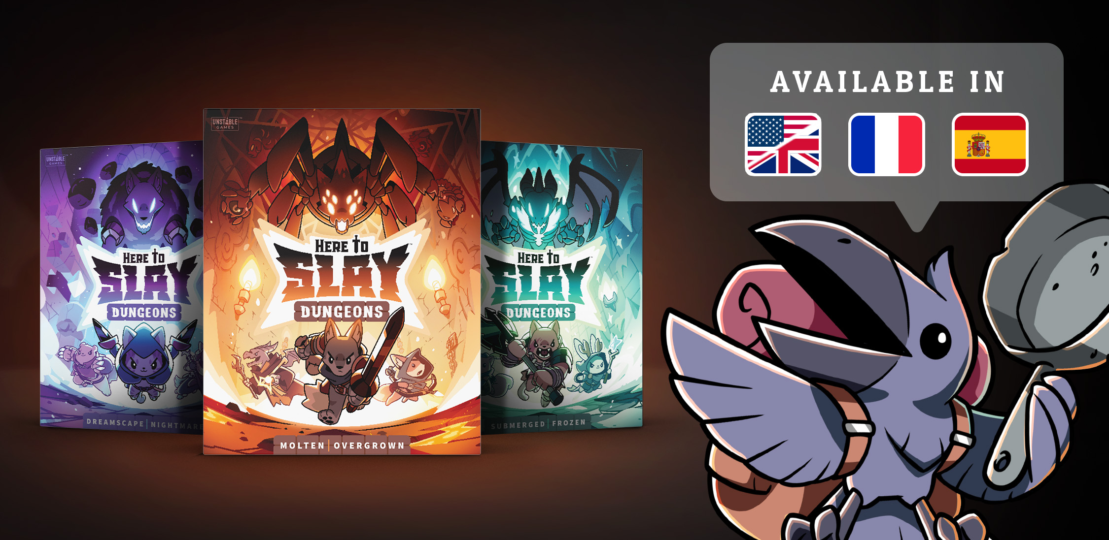 Here to Slay DUNGEONS by Unstable Games - Here to Slay DUNGEONS ...