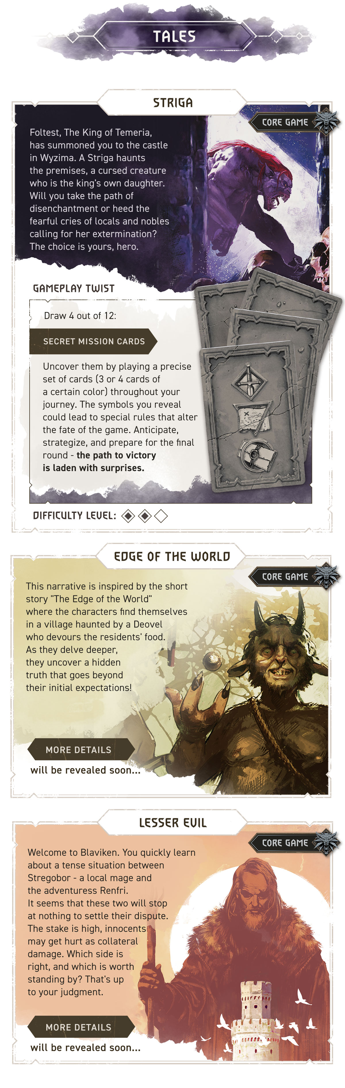 The Witcher: Path of Destiny by Go On Board - Gamefound