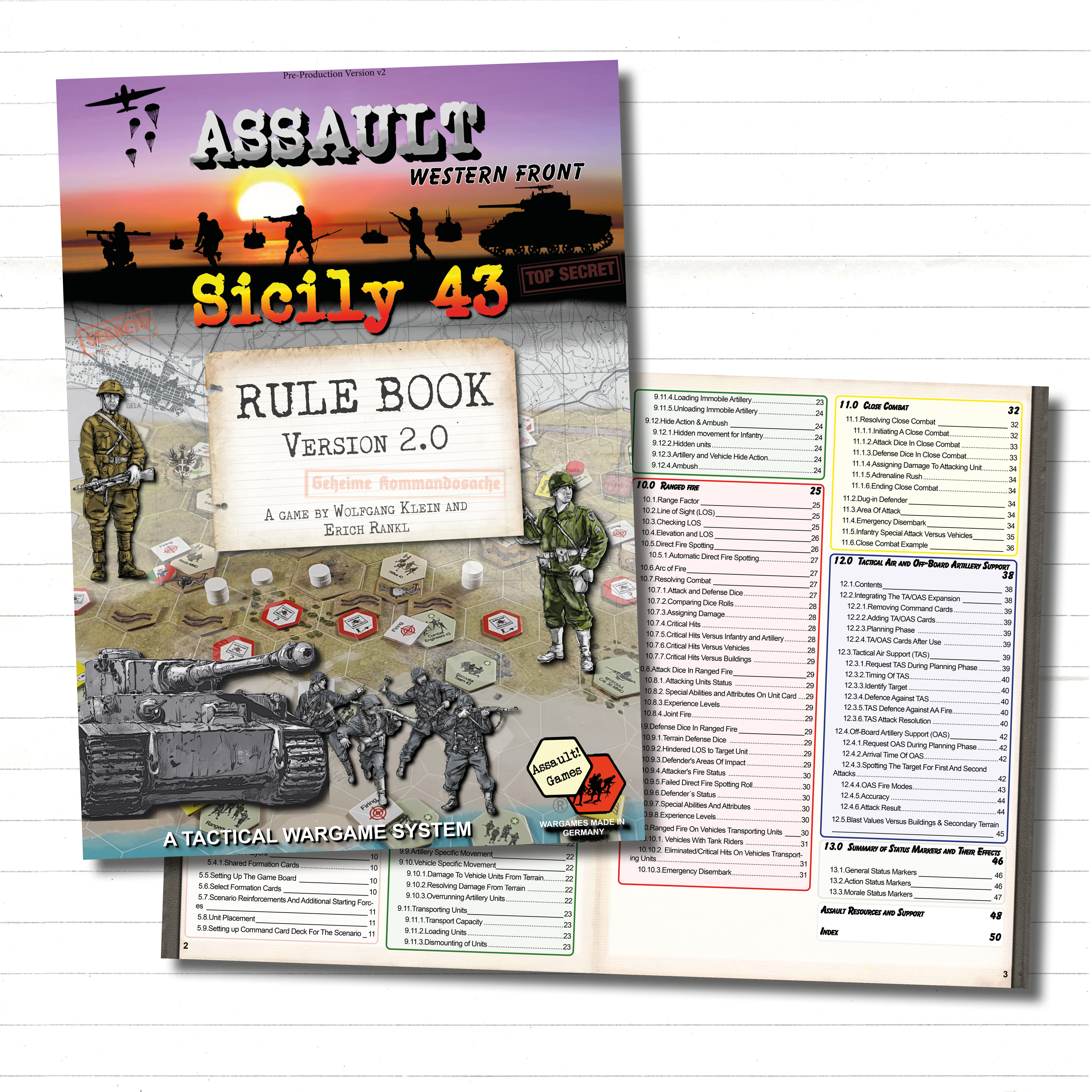 Assault Sicily 43 - Gela Beachhead by Assault! Games - Gamefound