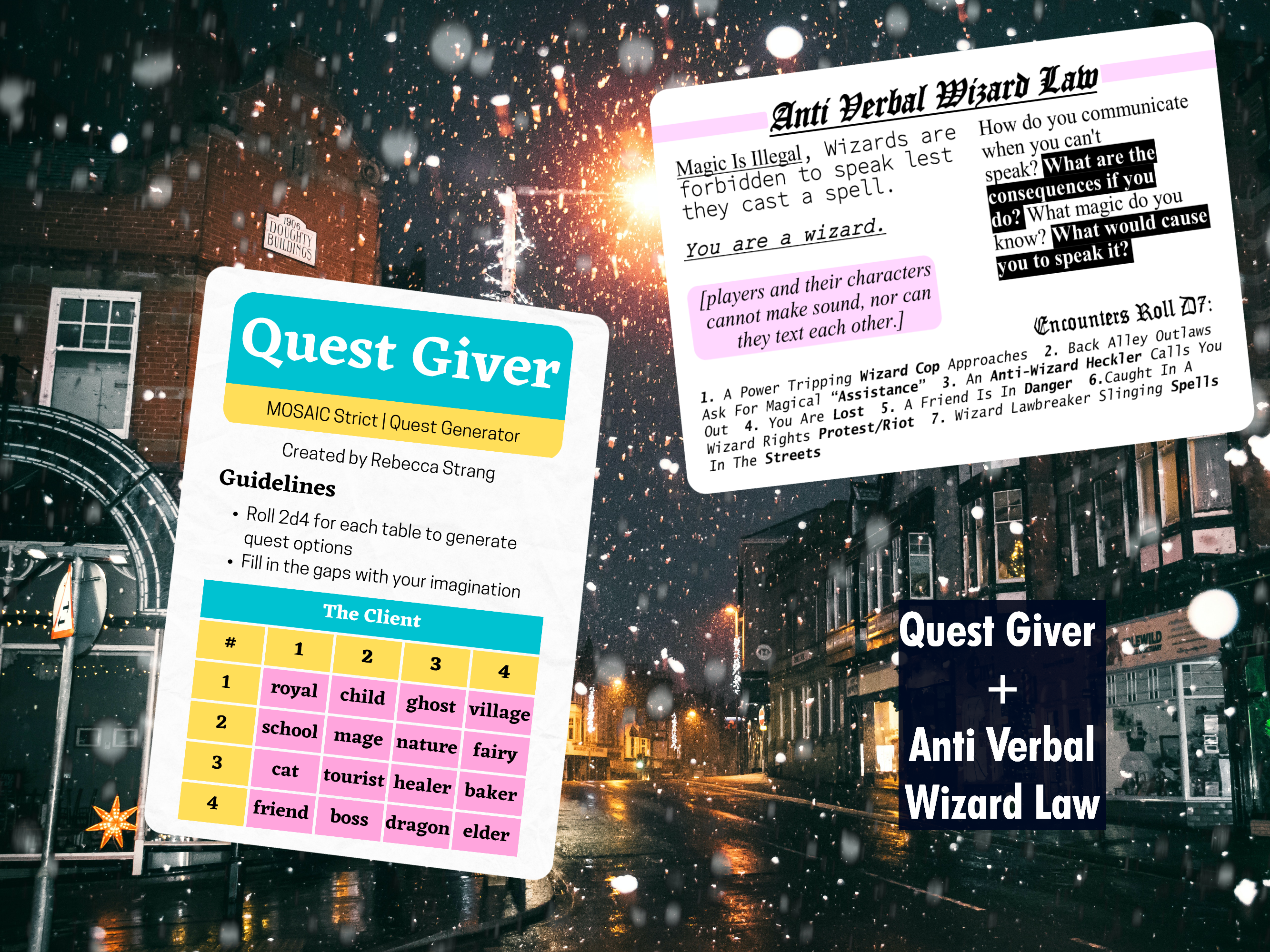 Tiny Library: Modern Fantasy by Long Tail Games - Gamefound