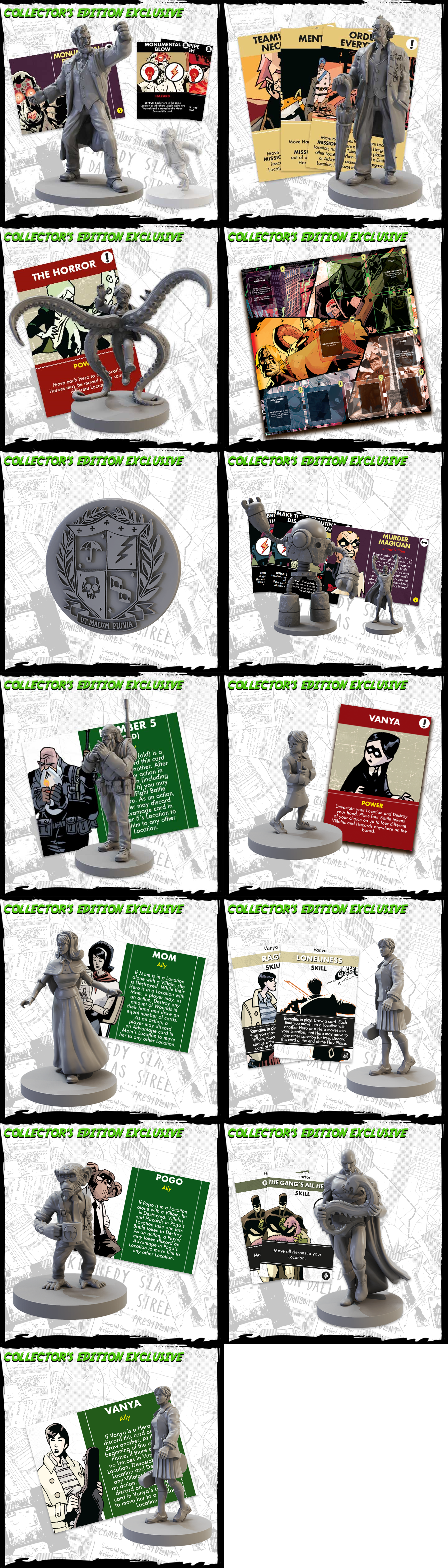Umbrella Academy: The Board Game by Mantic Games - Umbrella Academy ...