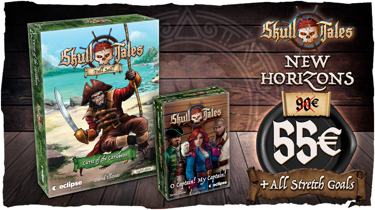 Skull Tales: Full Sail! v2 & expansions by Draco Ideas - Gamefound