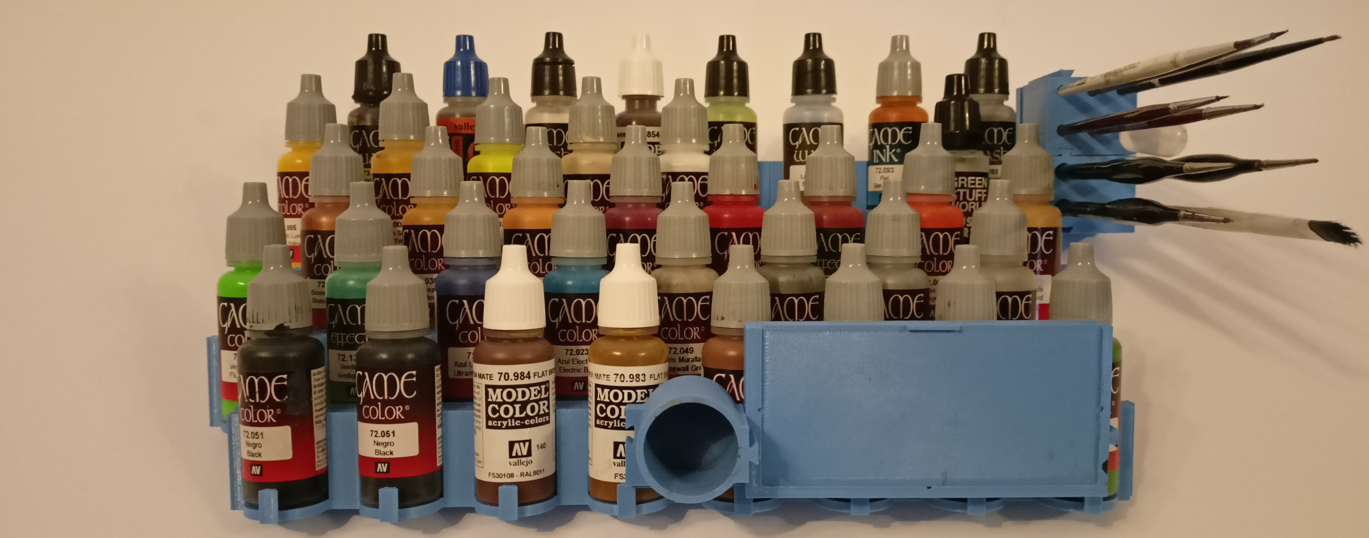 Modular Paint Rack - Ultimate - .STL for 3D print by JRZee - Gamefound