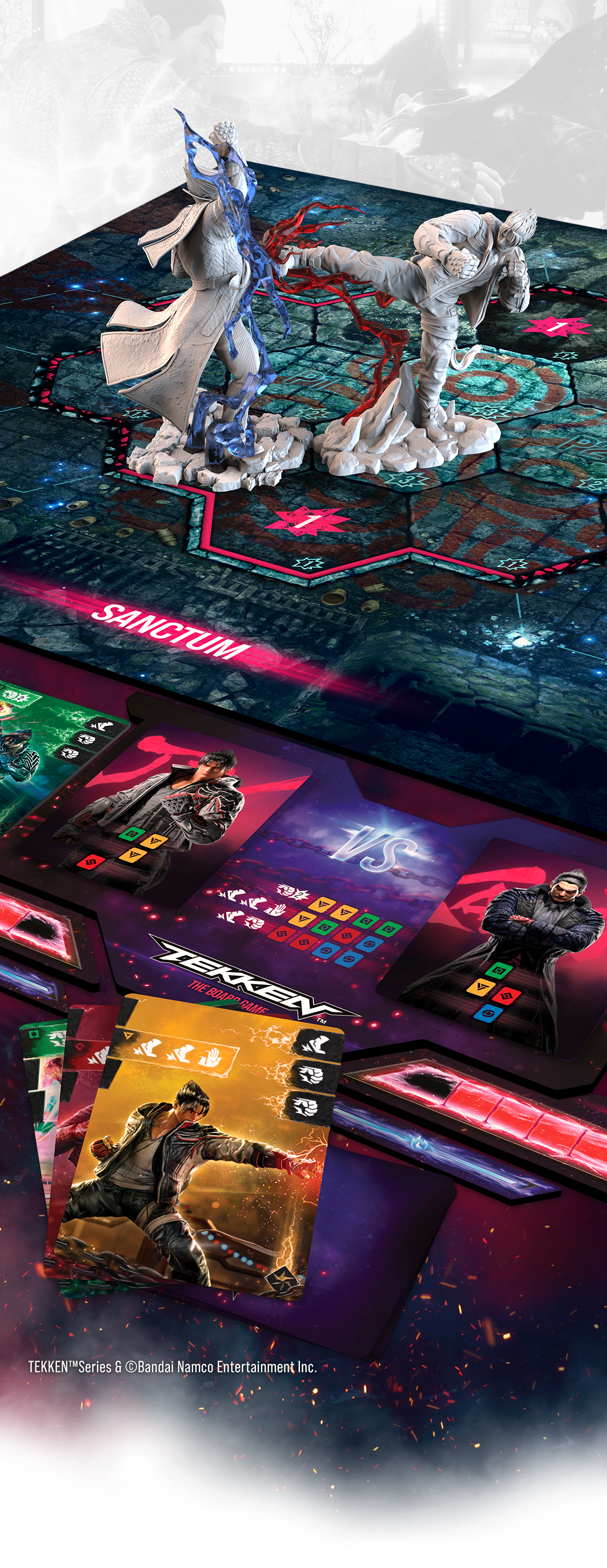 TEKKEN - The Board Game by Go On Board - Get Ready for the Next Battle ...