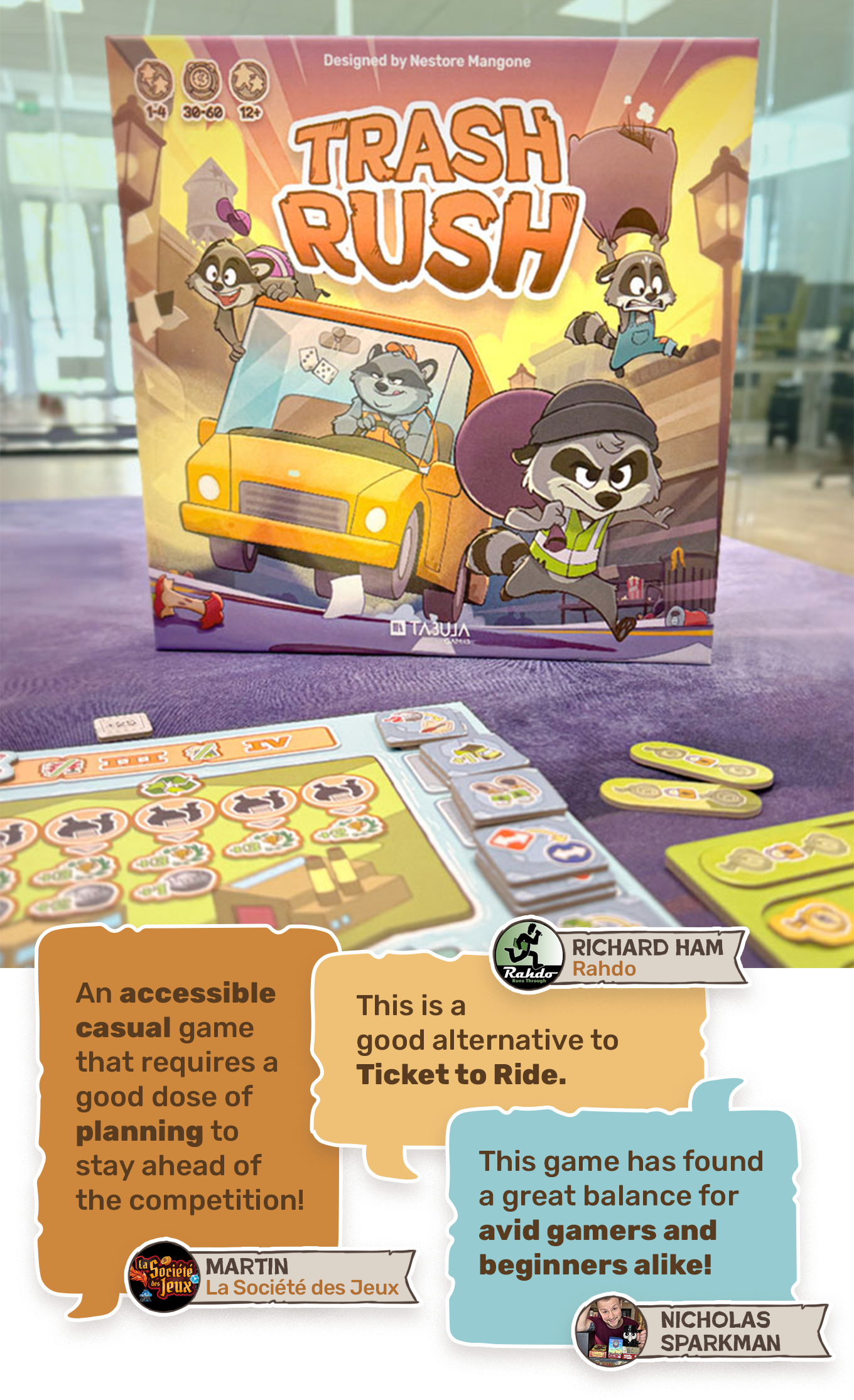 Trash Rush by Tabula Games - Gamefound