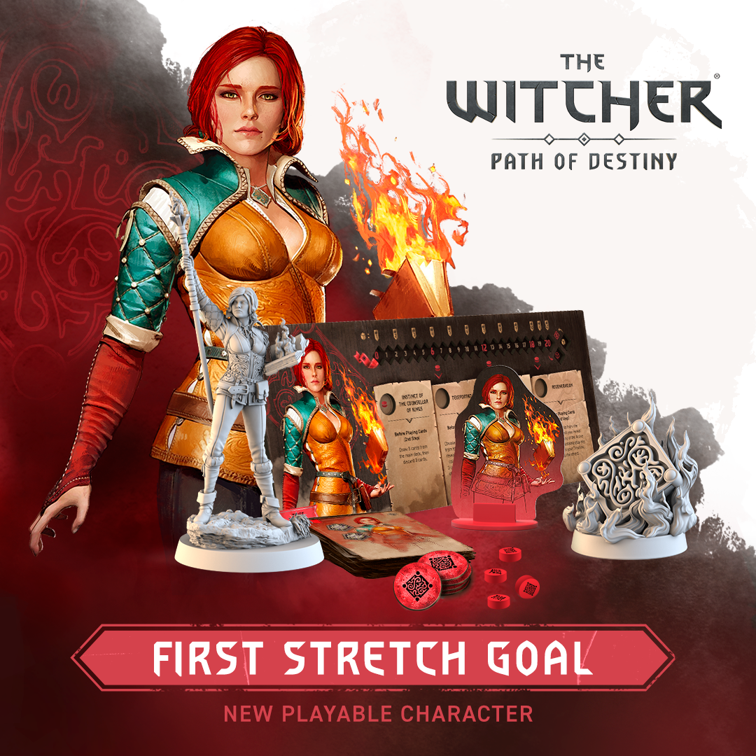 The Witcher: Path of Destiny by Go On Board - First Stretch Goal Revealed - Gamefound
