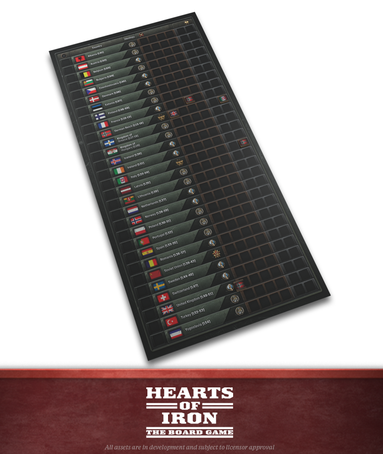 Hearts of Iron: The Board Game by Steamforged Games - Announcing Hearts ...