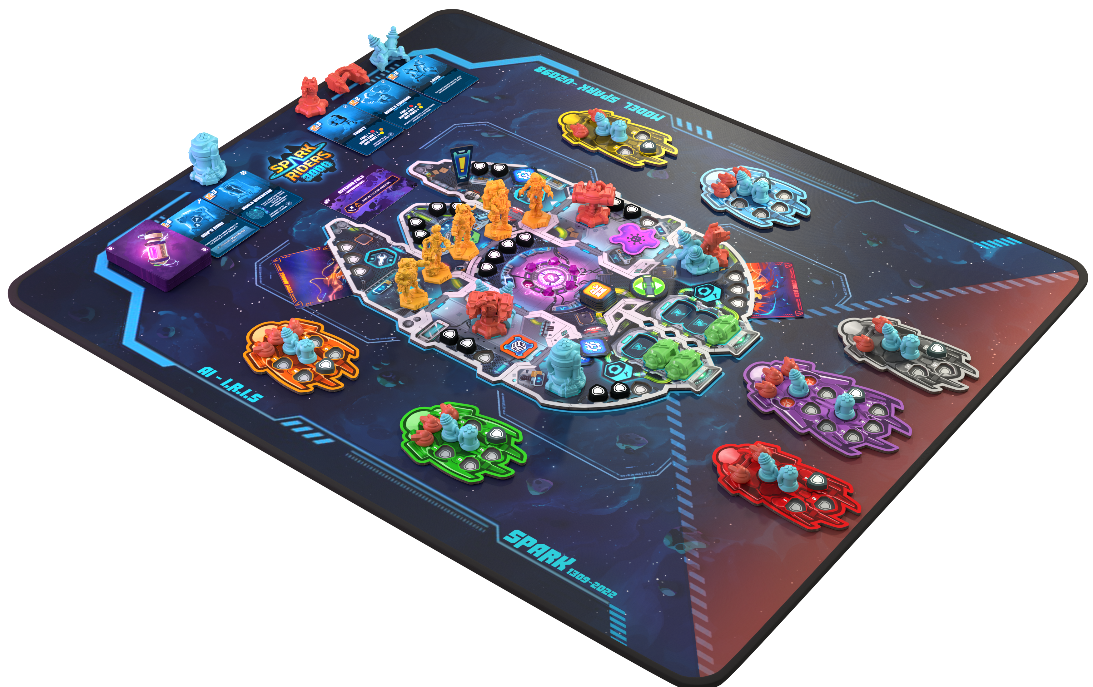 Spark Riders 3000 by Arkada Studio - Official Playmat 3000 (exclusive ...