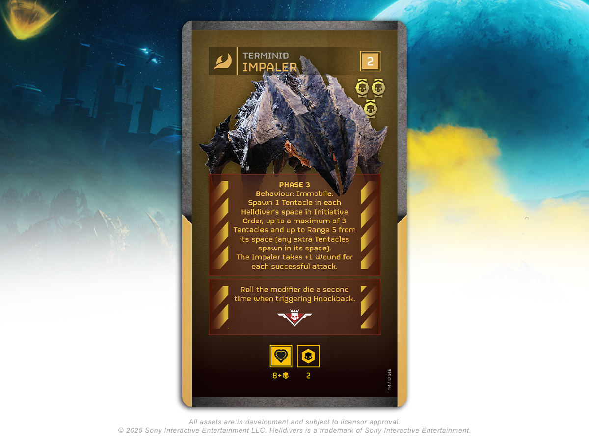 HELLDIVERS 2: The Board Game by Steamforged Games - The Impaler ...